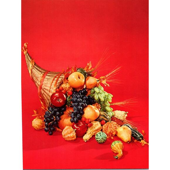 None and/or Unknown | Other | Cornucopia Of Fruits And Gourds Fall 96s ...